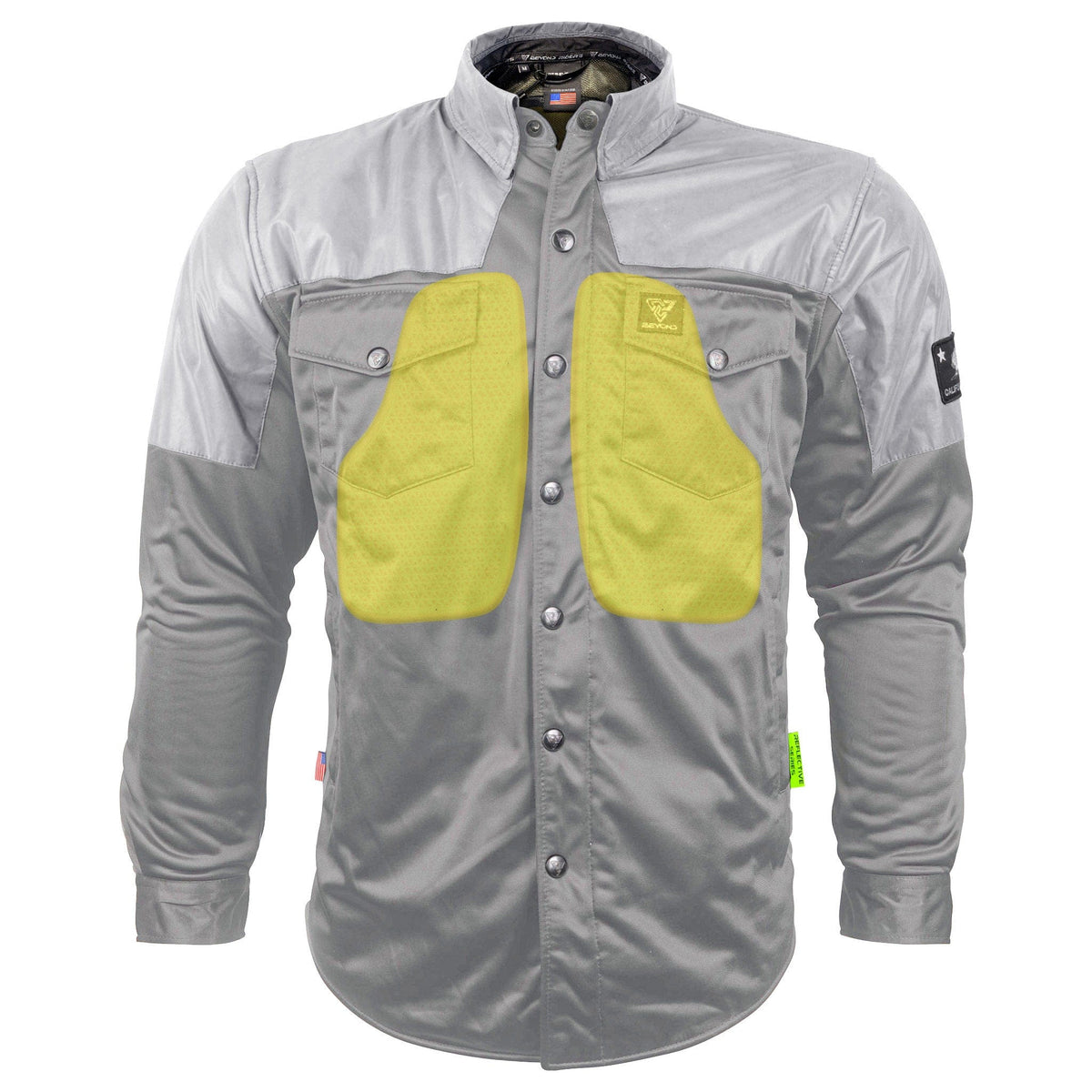 Ultra Reflective Shirt "Twilight Titanium" - Gray with Pads | Build Kit ...